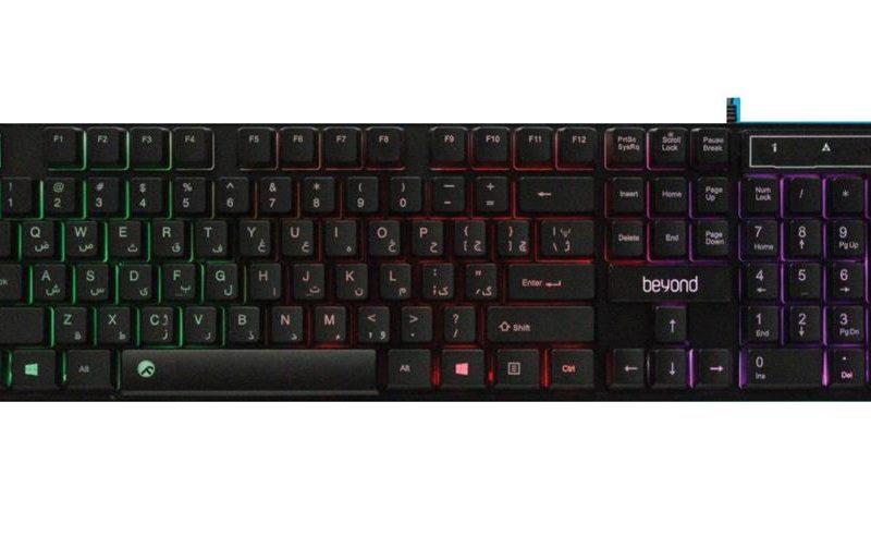 کیبورد Beyond BK-7100RGB – فروشگاه مهتاچی